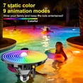 Upgraded LED Pool Light Bulb for Inground Pool, 70W RGBW Color Changing ...