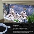 6.6ft 3/8" ID x 1/2" OD Silicone Tubing Clear Industrial Plastic Pure ...