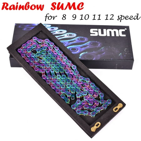 SUMC Bike Chain 9 10 11 12 Speed Bicycle Variable Speed Chain MTB ...