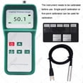 Paint Thickness Tester, Coating Thickness Gauge With Fe/NFe Probe, LCD ...