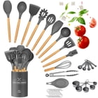 Gibson Home Kitchen In A Box 83-Piece Combo Set, Black - Walmart.com