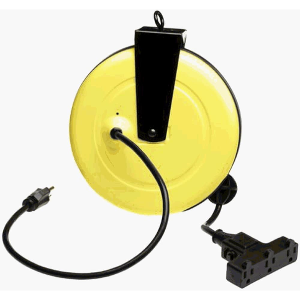 Alert Stamping 5000A-30GFCB 30-Foot Retractable Extension Cord Reel ...