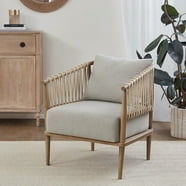 Madison Park Heston Accent Chair Natural/Morocco See below - Walmart.com