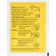 Ever Ready First Aid CPR Face Shield - 10 Pack, Breathing Barrier for ...