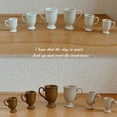 3Pcs Miniature Coffee Cup Model Figure Antique French Design Coffee Mug ...