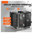 Food Carrier 109 Qt Insulated Hot Box for Catering, LLDPE Food Warmer w ...