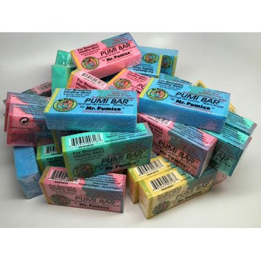 Mr Pumice Pumi Bar Model 648100 PACK OF 24 Colors Vary Anti Bacterial ...