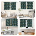 Astronaut Cat and Planet Blackout Curtains,Triple Weaved Fabric,Thermal ...