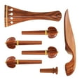 Violin Shoulder Rest Violins Rosewood Fittings Tailpiece Set - Walmart.com