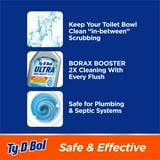 Ty-D-Bol Ultra Hard Water Flush Toilet Cleaner, Bathroom Tank & Bowl ...