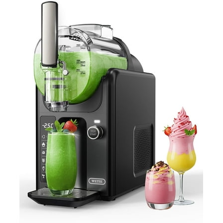 Iceman Slush-Ease 1.5L Slushy Maker with Customizable Thickness (Black ...