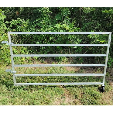 ALUMINUM 5 FT X 5 FT 6 RAIL 40" TALL SHEEP & GOAT ADD-ON STALL KIT ...