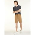George Men's and Big Men's Flat Front Shorts, 9" Inseam, Sizes 30-46 ...