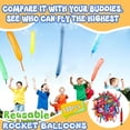 Inflatable Rocket Toy Balloons for Birthday, Celebration, Party Favor ...