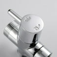 1/2 Inch Three-Way Bathroom Angle Shower Arm Diverter for Handshower ...