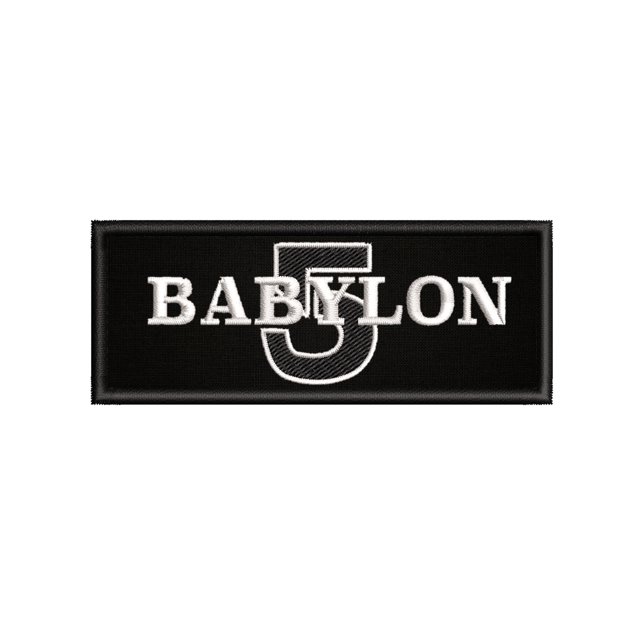 Babylon 5 Embroidered DIY Iron on or Sew-on Decorative Patch Badge ...