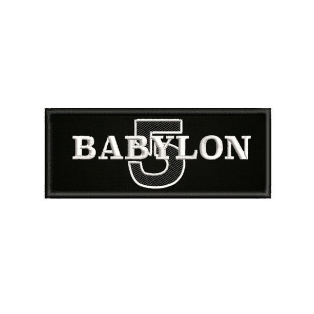 Babylon 5 Embroidered DIY Iron on or Sew-on Decorative Patch Badge ...