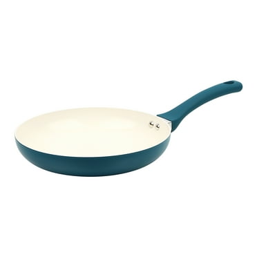 Tasty Clean Ceramic 10" Non-Stick Aluminum Fry Pan, Red - Walmart.com