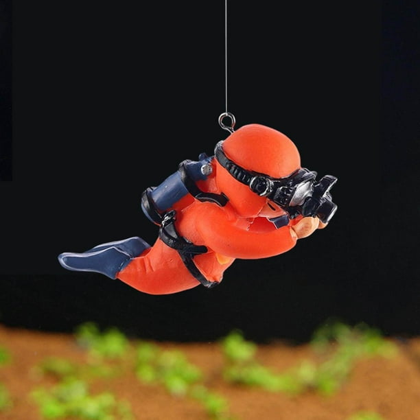 Miniature Diver Figure Oceans Pavilion Supplies Miniature Diver Diving ...