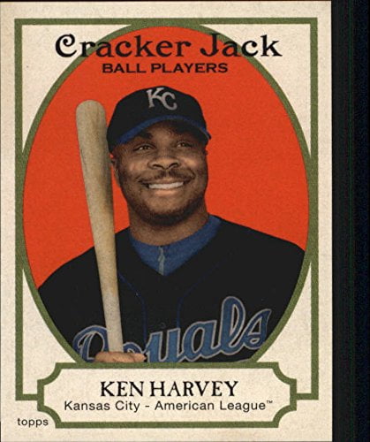 2005 Topps Cracker Jack Mini Stickers #37 Ken Harvey MLB Baseball ...