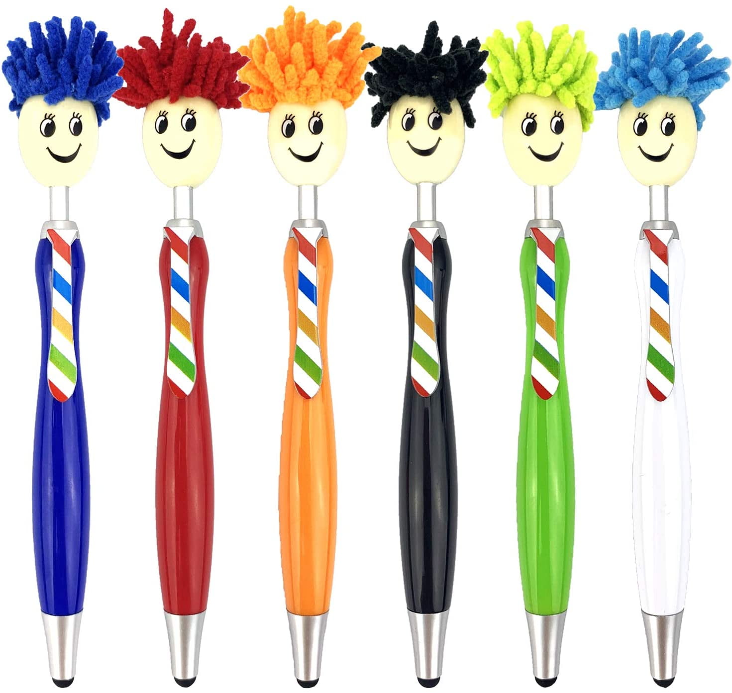 Mop Topper Pens - Limpiador de pantalla Stylus Pens 3 en 1 Stylus Pen ...