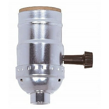 1pc 2 Terminal Turn Knob Lamp Socket Interior Wiring Bottom Light Bulb ...