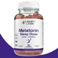 (5 pack) Health Dose Melatonin 6 mg Extra Strength Gummy, for Restful ...