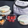 S Salient 24 Piece Stackable Glass Food Storage Containers Set with ...