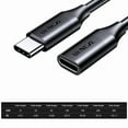 20Gbps USB C Extension Cord Type C Extender Display Cable Compatible ...
