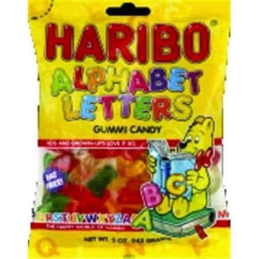 HARIBO Gummi Candy, Alphabet Letters, 5-Ounce Bags (Pack of 12) On Sale ...