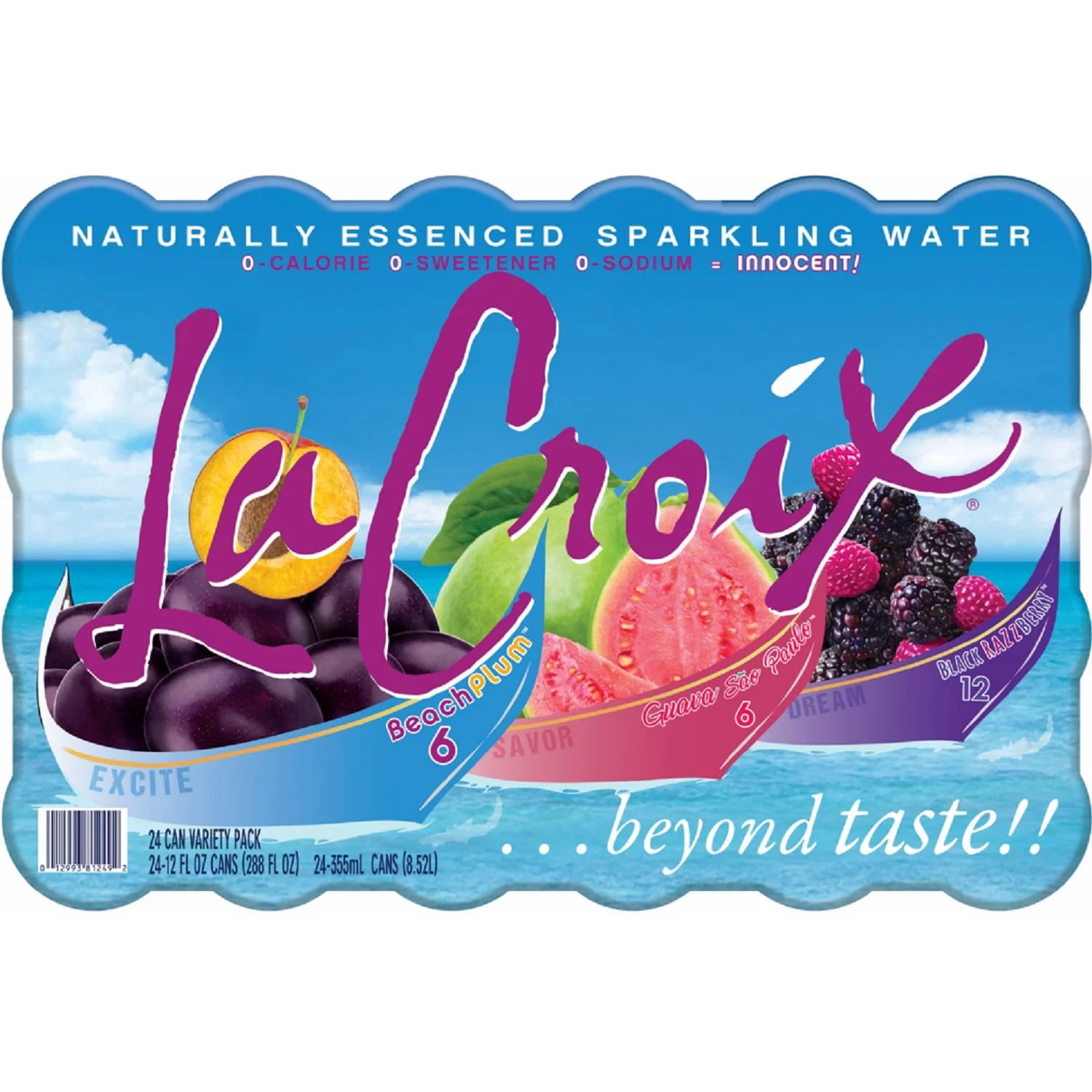 La Croix Black Razz Berry Sparkling Water Variety Pack, 24 – 12 Fluid Ounce Cans – Beauty ...
