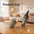 Wet/Dry Handheld Vacuum Cordless, Portable Vacuum Rechargeable, Wall ...