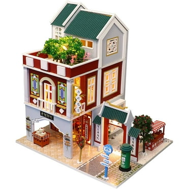 3D DIY Miniature Room Doll House Kit Adult Model Kit, House Built With ...