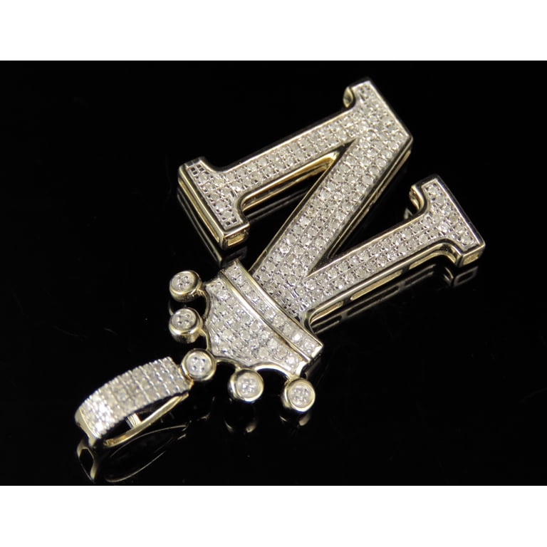Letter N Gold And Diamond