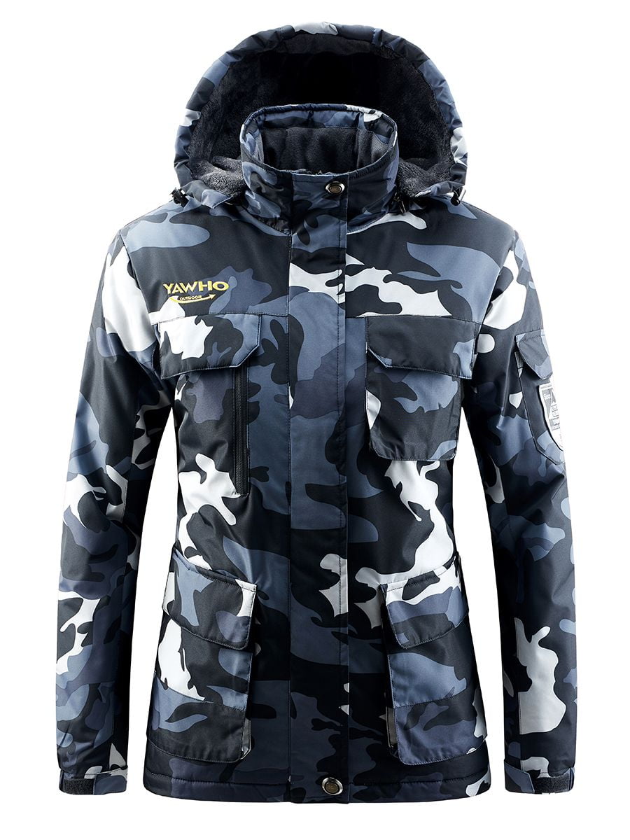 Women's Ski Winter Jacket Mountain Windproof Waterproof Rain ...