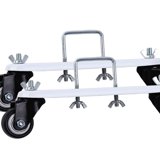 AMLESO 2 Pieces Radiator Brackets Mobile Pulley Bracket Nylon Heavy ...