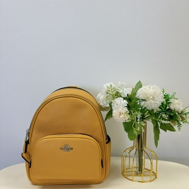 Coach Mini Court Backpack with Multiple Pockets and Adjustable Straps ...