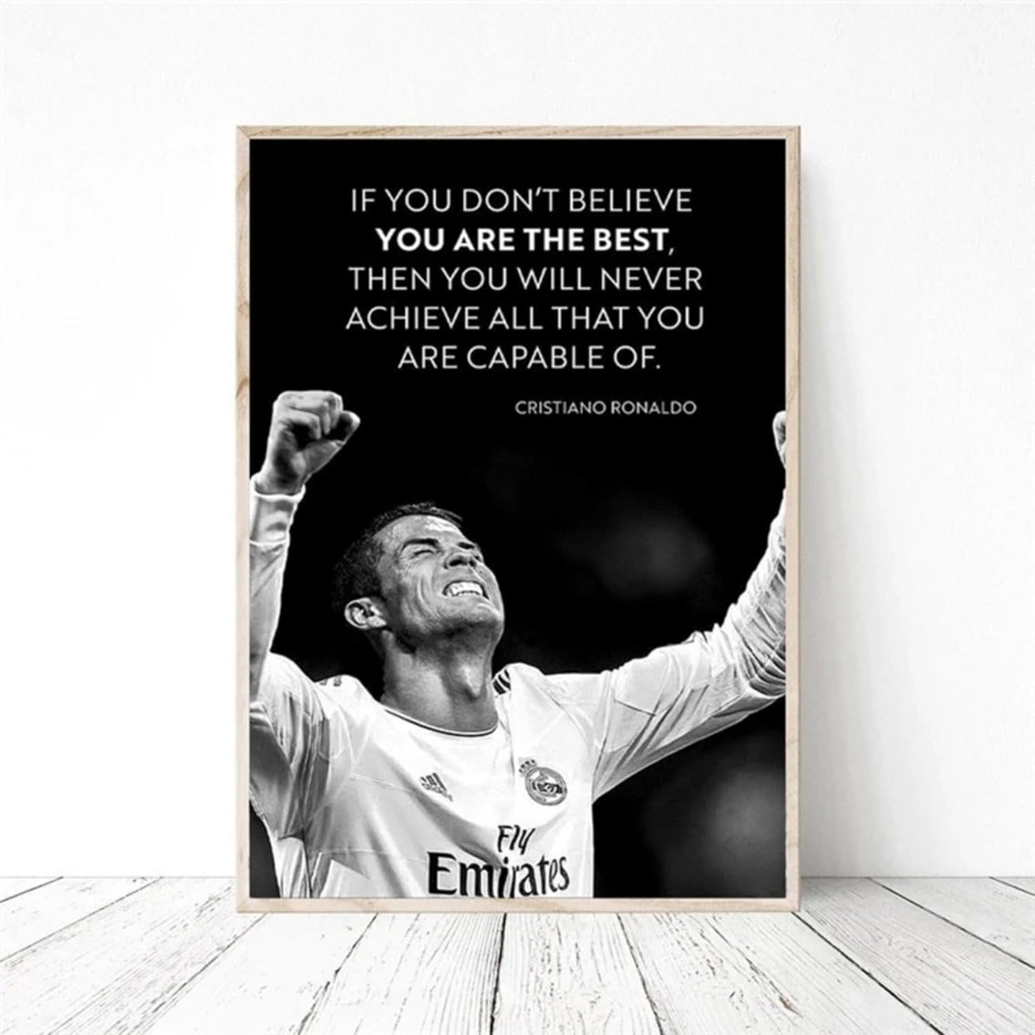 Click here for Hahdaxia Inspirational Quote Soccer Star Ronaldo P... prices