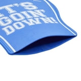 2 Pack Giant Blue Foam Fingers, #1 and 'It's Goin' Down', Sports ...