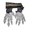 Halloween Adult Gauze Ghostly Bones Hands - Walmart.com