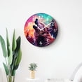 16 Inch Wall Clock Battery Operated Silent Clock Decorative for Office ...