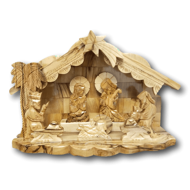 Nativity scene with 2D figures A - Walmart.com