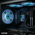 LAWONP-120mm RGB Case PC Fans Cooler Fan 2000 PWM,4-Pin,Low Noise ...