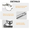 Heavy Duty Stainless Steel Scrubber Set - Long & Short Handle with 5 ...