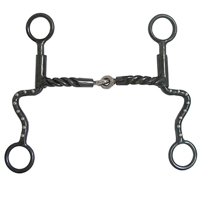 Robart Pinchless Bits IW111 5 in. Twisted 7-Shank Snaffle Bit - Walmart.com