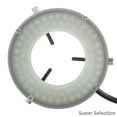 96 LED Ring Light, 6-Color Adjustable Illuminator With 50mm Inner ...