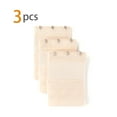 Unique Bargains Ladies Beige Bra Extenders Strap Extension 3 Hook 3 ...