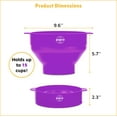 The Original Popco Silicone Microwave Popcorn Popper with Handles ...