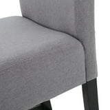 Lenando Fabric Counter Stool, Set of 2, Light Grey - Walmart.com