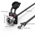 Industrial Cat6A RJ45 Networking Extension Cable Male to Female ...